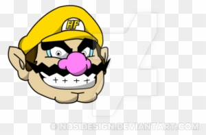 Wario Illustration By Nosidesign - Cartoon - Free Transparent PNG ...