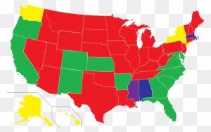 Open - States By Political Party - Free Transparent PNG Clipart Images ...