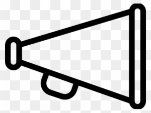 Cheerleading Megaphones Clipart - Megaphone Icon .png - Free ...