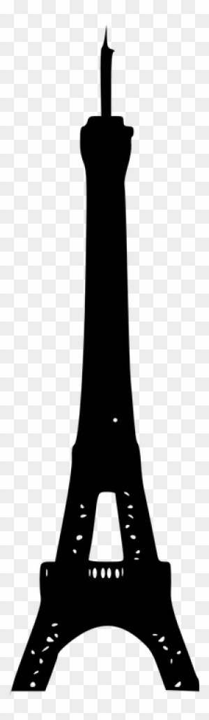 Eiffel Tower Silhouette Drawing