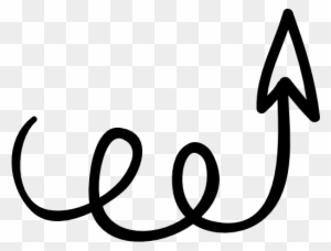 Doodle Arrow Clipart Png - Swirly Arrow Jpg - Free Transparent PNG ...