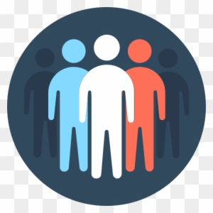 Team-4 - Team Flat Icon - Free Transparent PNG Clipart Images Download