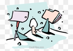 Getting Snowed Under Royalty Free Vector Clip Art Illustration ...