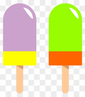 Popsicle Clipart Green - Imagen De Un Helado De Paleta - Free ...