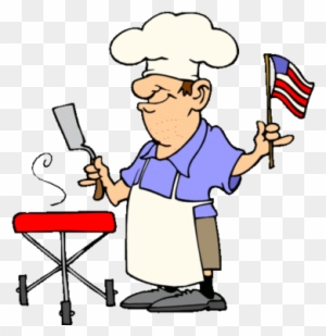 Bbq Chef - 4th Of July Bbq Clip Art - Free Transparent PNG Clipart ...