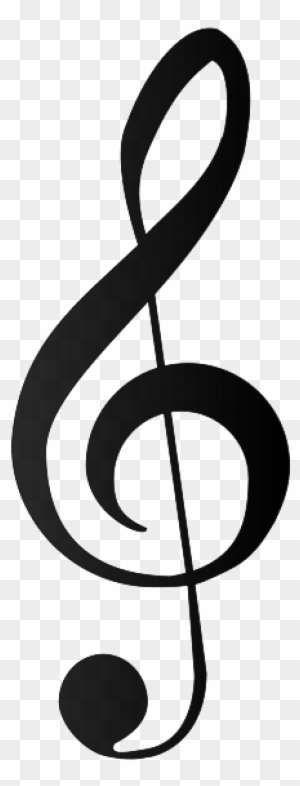 Pretty G Clef Clipart Treble Clef Clip Art Cliparts - Christmas Musical ...
