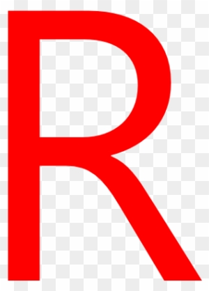 Repop-toolbox - Letter R In Red - Free Transparent PNG Clipart Images ...