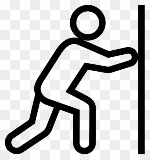 Push Icon - Push Door Icon - Free Transparent PNG Clipart Images Download