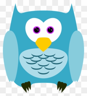 Boy Owl Cliparts 13, Buy Clip Art - Turquoise Owl Round Ornament - Free ...