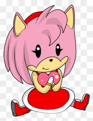 Amy Rose Chibi By Mm38 - Chibi Amy Rose - Free Transparent PNG Clipart ...