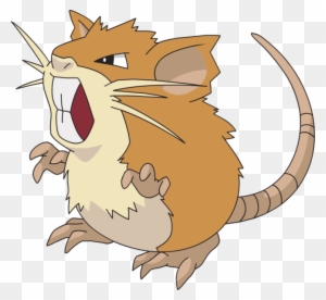 020 Raticate By Adfpf1 - Pokemon Raticate - Free Transparent PNG ...