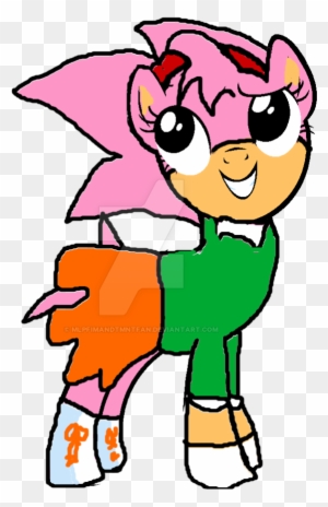 Classic Amy Rose From Sonic As A Pony By Sugalawliet - Amy Rose - Free ...