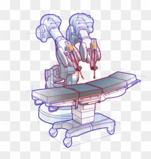 28 Collection Of Robotic Surgery Drawing - Surgical Robot Png - Free ...