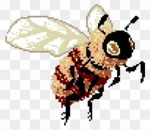 Pixel Art Drawing Tumblr - Bee Pixel Art - Free Transparent PNG Clipart ...