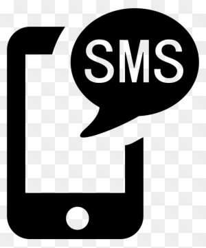 Sms Verification Comments - Sms Black Icon Png - Free Transparent PNG ...