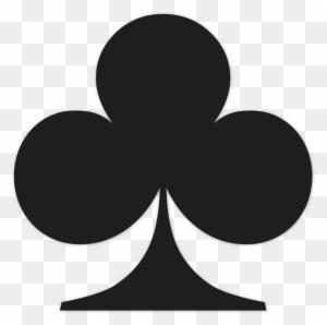 Club Playing Card Symbol - Free Transparent PNG Clipart Images Download