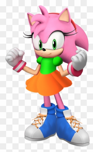 Classic Amy Rose Sonic R