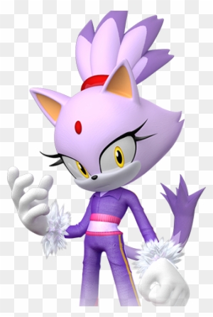 Blaze The Cat Plying Ballet - Blaze Mario Sonic Olympic Games - Free ...