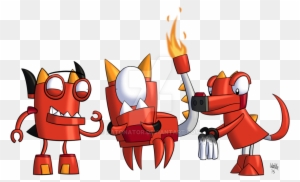 Three More Infernites By Katonator - Mixels Series 4 Infernites - Free ...