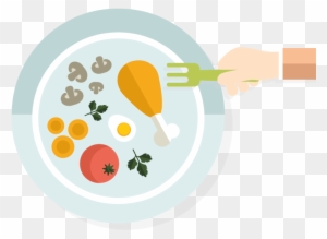 My Healthy Plate - Balanced Meal Cartoon Png - Free Transparent PNG ...