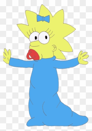 Maggie Simpson Cute Maggie Simpson - Maggie From The Simpsons - Free ...