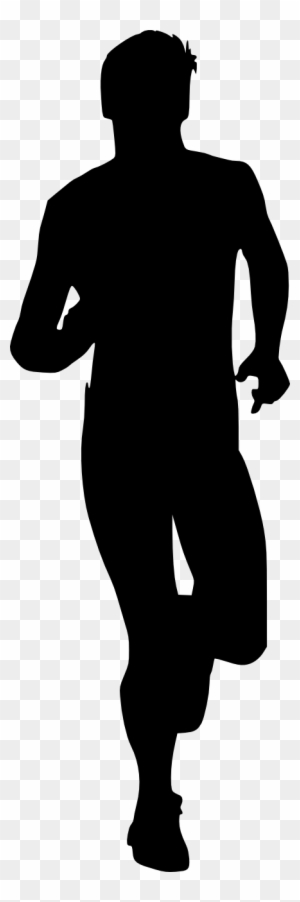 20 Man Running Silhouette - Man Running Silhouette - Free Transparent ...