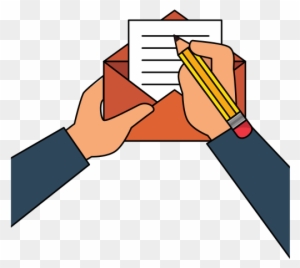 Person Writing Letter Vector - Paper - Free Transparent PNG Clipart ...