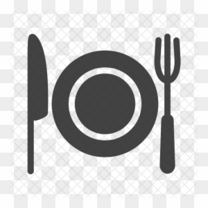 Meal Plate Spoon Fork Svg Png Icon Free Download - Icon Plate Png ...