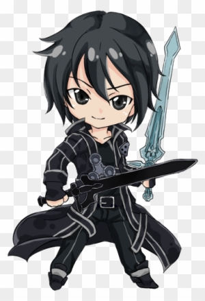 Sword Art Online Clipart - Sao Kirito Full Body - Free Transparent PNG ...