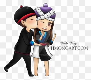 Cute Hmonggy Couple - Cute Hmong Couple - Free Transparent PNG Clipart ...