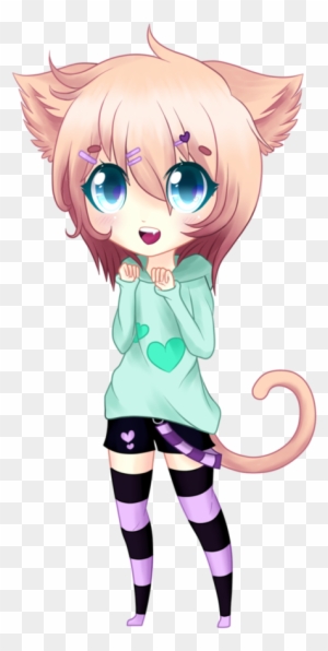 Closed Chibi Cat Girl Adopt By Akishika - Meif Wa Girl - Free ...