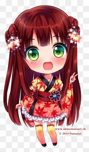 Akiko Ii By Xnamii - Anime Chibi Jigsaw Puzzles - Free Transparent PNG ...