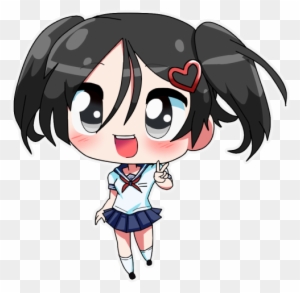 Yandere Simulator Megami Chibi - Free Transparent PNG Clipart Images ...