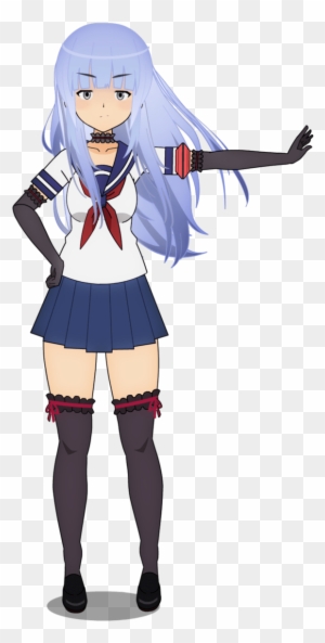 Mmd X Yandere Simulator Megami Saikou Model Dl By - Yandere Simulator ...