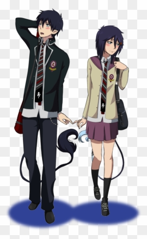 Blue Exorcist Rin X Oc - Free Transparent PNG Clipart Images Download