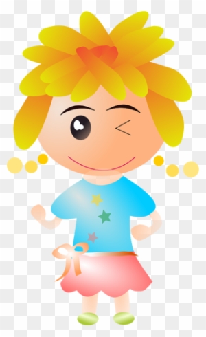 Blonde Hair Girl Clipart, Transparent PNG Clipart Images Free Download ...