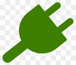 Electrical Clipart Transparent - Electric Plug Green Icon - Free ...