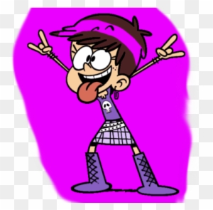 Luna Loud Cool By Emerald Of Art - Luna Loud - Free Transparent PNG ...