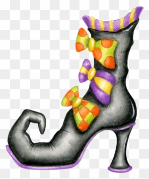 Shoes Clipart Halloween - Witch Shoes Svg - Free Transparent PNG ...