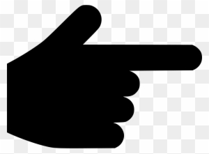 Index Finger Comments - Hand Pointing Icon Png - Free Transparent PNG ...