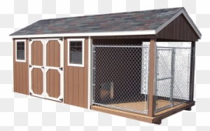 Dog Kennel With Shed - Dog Kennels - Free Transparent PNG Clipart ...