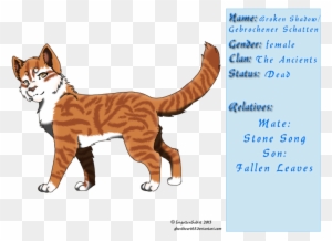 Broken Shadow By Marauderwolf93 - Warrior Cats Frecklewish - Free ...
