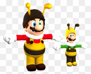 Download Zip Archive - Super Mario Galaxy Bee - Free Transparent PNG ...