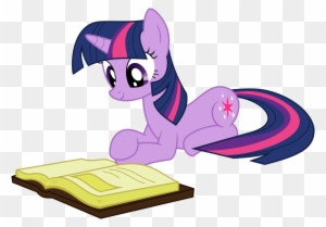 Twilight Reading - My Little Pony Reading - Free Transparent PNG ...