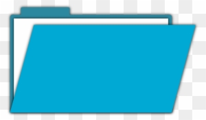 Light Blue Folder Clip Art - Teal Folder Clipart - Free Transparent PNG ...