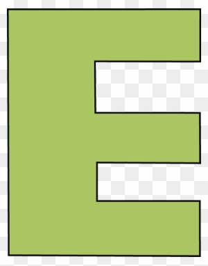 Letter E, Transparent PNG Clipart Images Free Download - ClipartMax