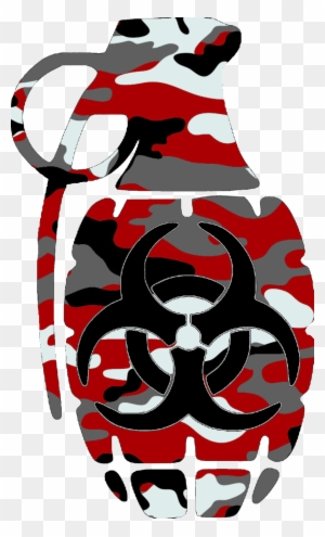 Red Camouflage Grenade Image - Visual Arts - Free Transparent PNG ...