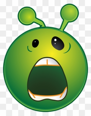 Alien Smiley - Full Size PNG Clipart Images Download