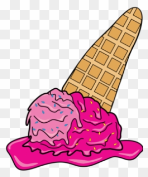 Dropped Ice Cream - Dropped Ice Cream Cartoon - Free Transparent PNG ...