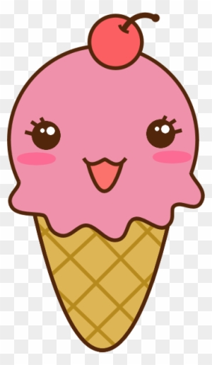Ice Cream Clipart, Cute Ice-cream Clipart, Kawaii Ice, 57% OFF